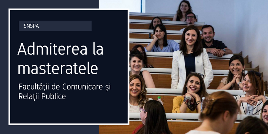 Programe de masterat pentru viitorii specialişti în comunicare și ...